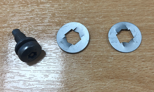 Genuine Dacia Duster Spare Wheel Kit Fixings - Clips & Bolt. New! | eBay