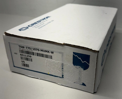 Crestron TSW-770/1070-MUMK-W Mullion Mount Kit for TSW-770, White ...