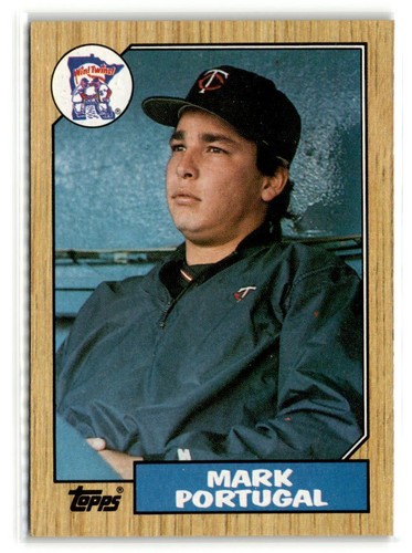 1987 Topps BASEBALL #419 Mark Portugal Rookie Minnesota Twins | eBay