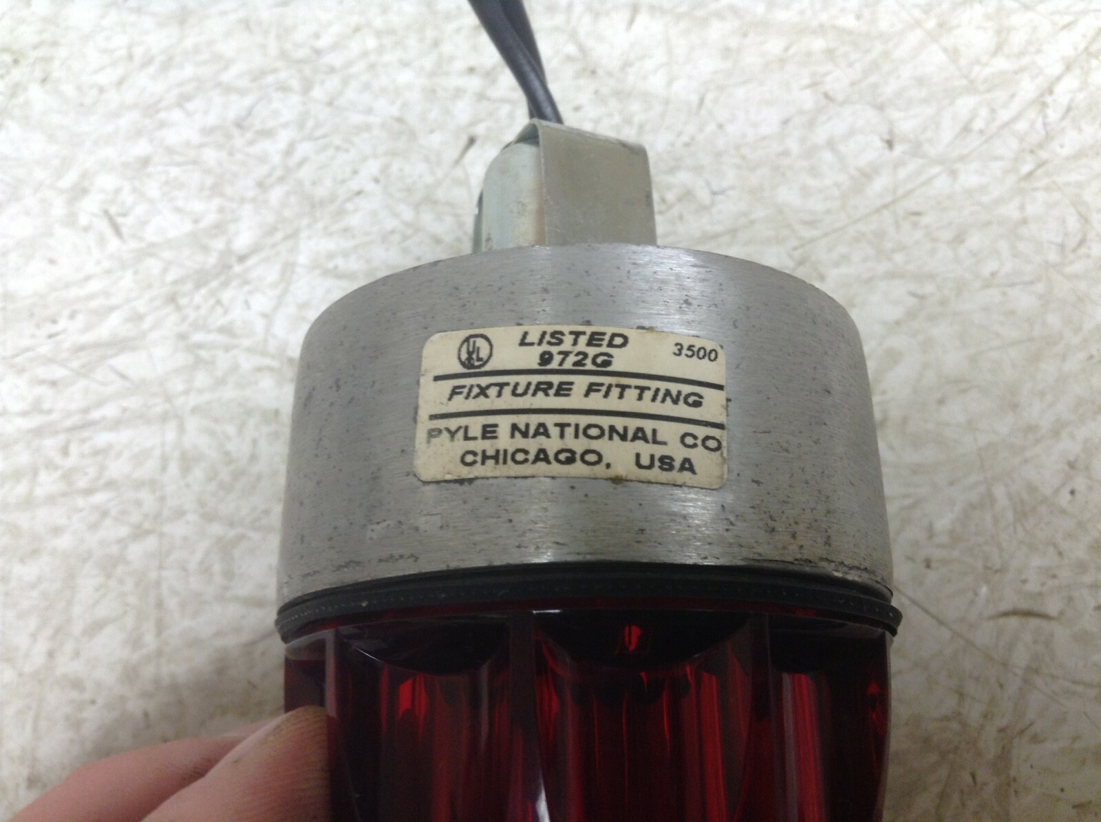 Pyle National 972G 3500 Red Stack Light (TSC) | eBay