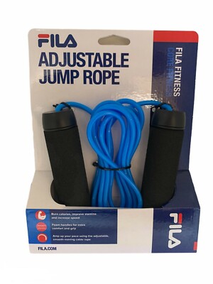 FILA Adjustable Jump Rope CrossFit Workout Gym Aerobic Exercise | eBay