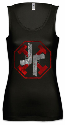 Gun Kata Damen Tank Top Equilibrium Symbol Sign Logo John Preston ...