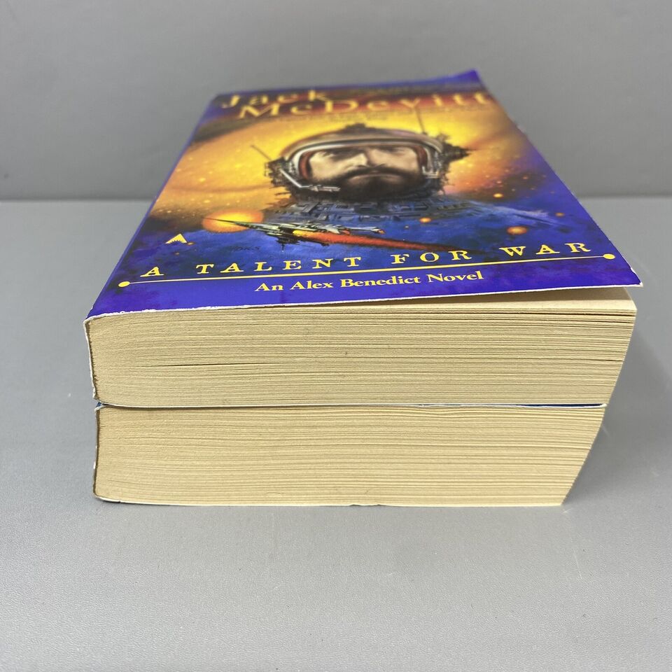 Jack McDevitt Alex Benedict Novel Paperback Talent for War Science ...