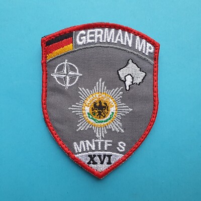 GERMANY GERMAN KFOR Militär Polizei Military Police MP MNTF-S Badge ...