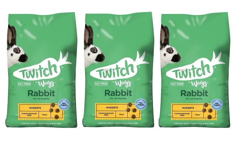 10KG / 20KG / 30KG TWITCH by WAGG RABBIT NUGGETS BUNNY FOOD BULK BUY ...