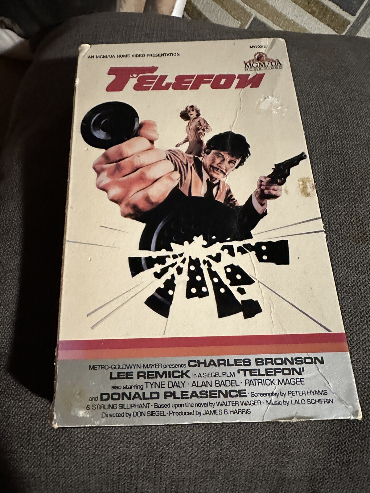 Telefon VHS Tape Movie Big Box 1977 MGM UA Charles Bronson Donald ...