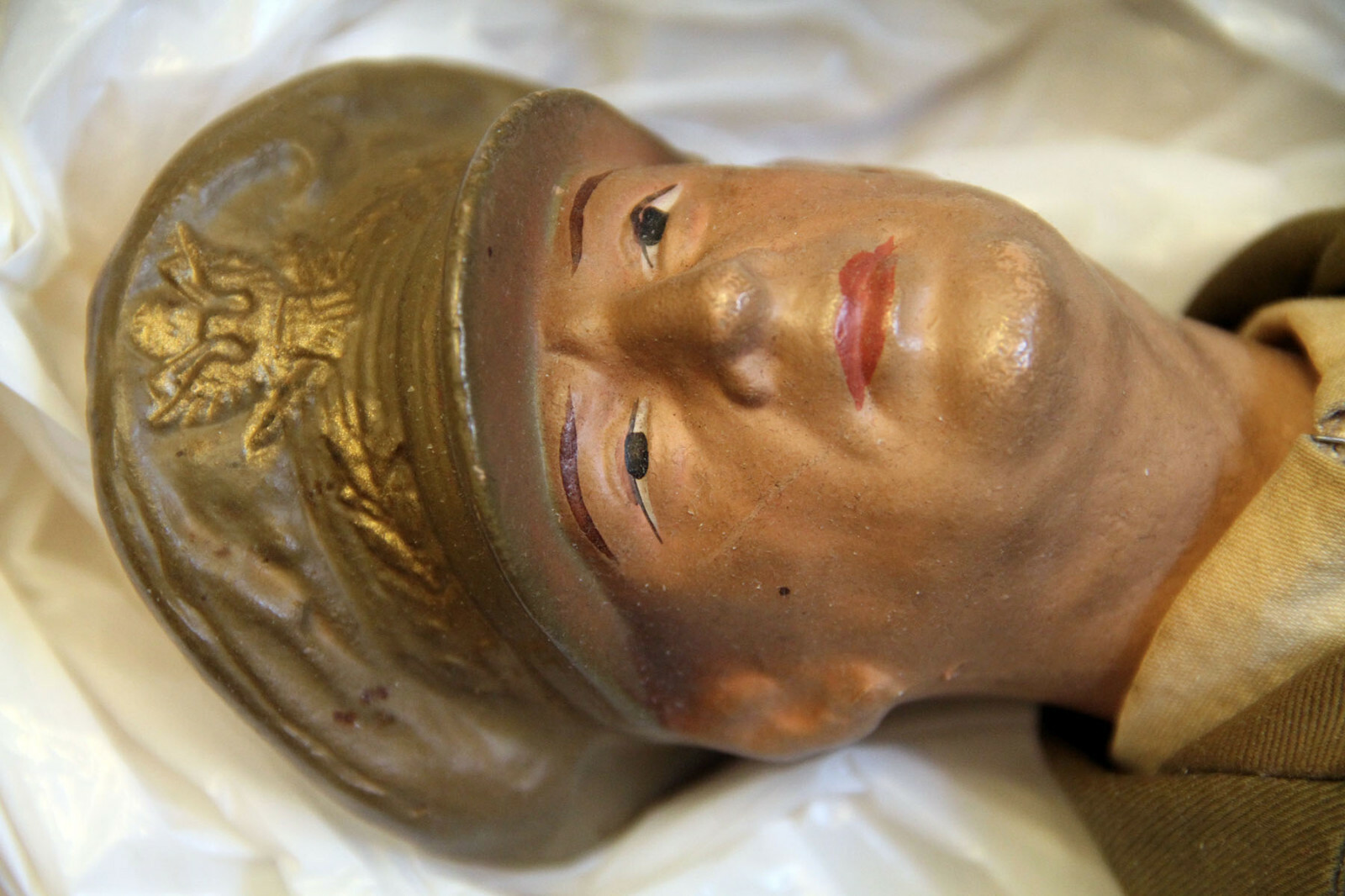 1940s WWII Military GENERAL MACARTHUR Composition Doll - Freundlich ...