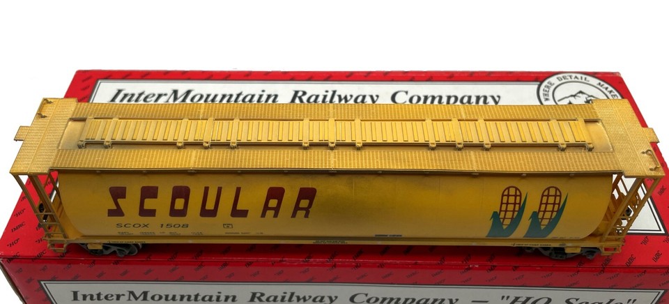 HO INTERMOUNTAIN 45106-07 CYLINDRICAL HOPPER CAR SCOULAR SCOX 1508 ...