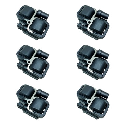 Set of 6 Ignition Coil 0001587303 UF359 For Mercedes Benz C CLK E ML R ...
