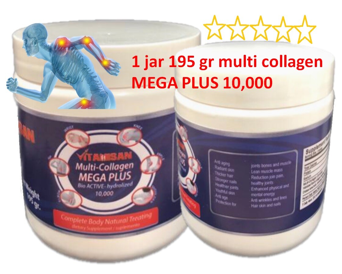 MEGA COLLAGEN PLUS hydro collagen powder vitaminC colageina 10 colagina ...