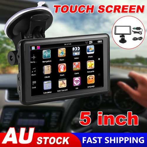 5INCH 4G LCD GPS Navigator Car Navigation Sat Nav Lifetime Free Map ...