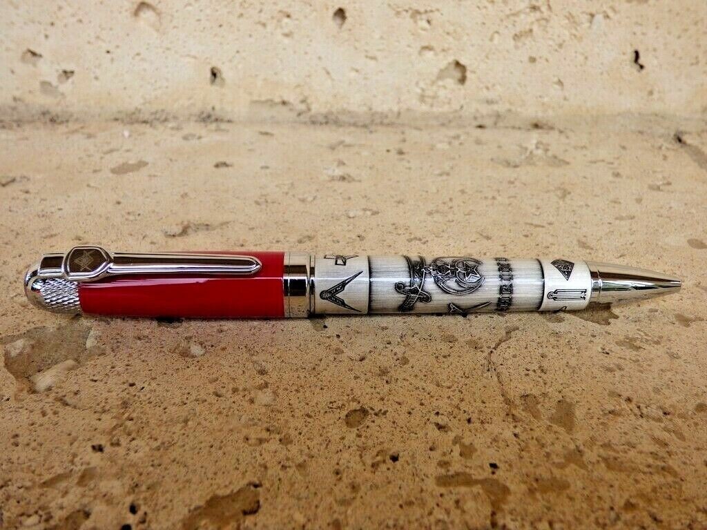 SHRINERS Ballpoint Pen Gift Set - Freemasons Elegant Pen Masonic Unique ...