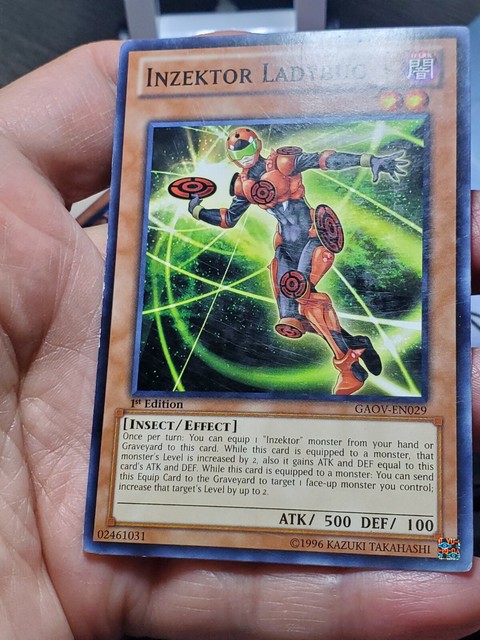 Yu-Gi-Oh! TCG Inzektor Ladybug Galactic Overlord GAOV-EN029 1st Edition ...