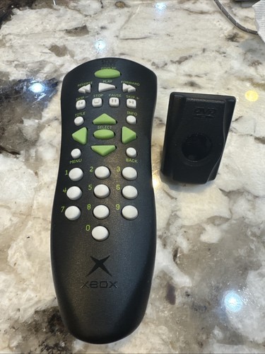 Original Microsoft Xbox DVD Movie Remote & Receiver Movie Playback ...