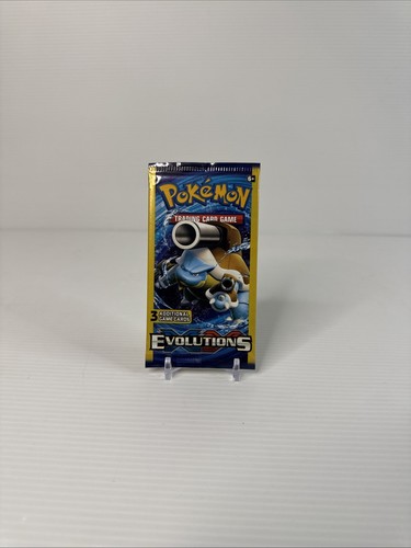 Pokémon XY Evolutions Booster Pack 3-Card Mini Pack Blastoise Artwork ...