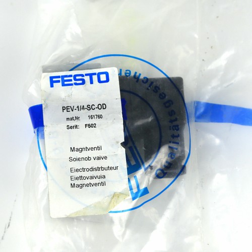 NEW Festo Pneumatic PEV-1/4-SC-OD 161760 Pressure Switch PEV-1/4-SC-0D ...