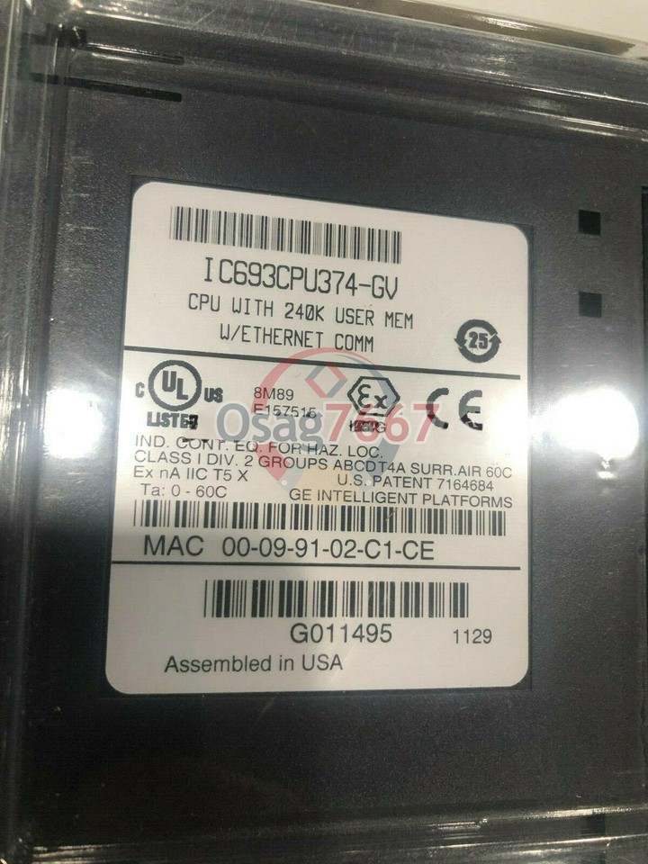 1PC GE FANUC IC693CPU374-GV （IC693CPU374） Processor module | eBay