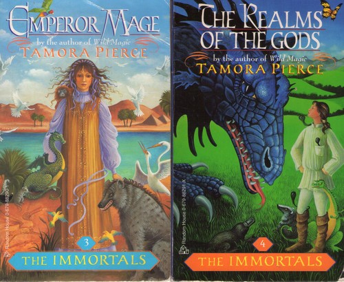 Complete Set Series Lot of 4 The Immortals books by Tamora Pierce YA ...
