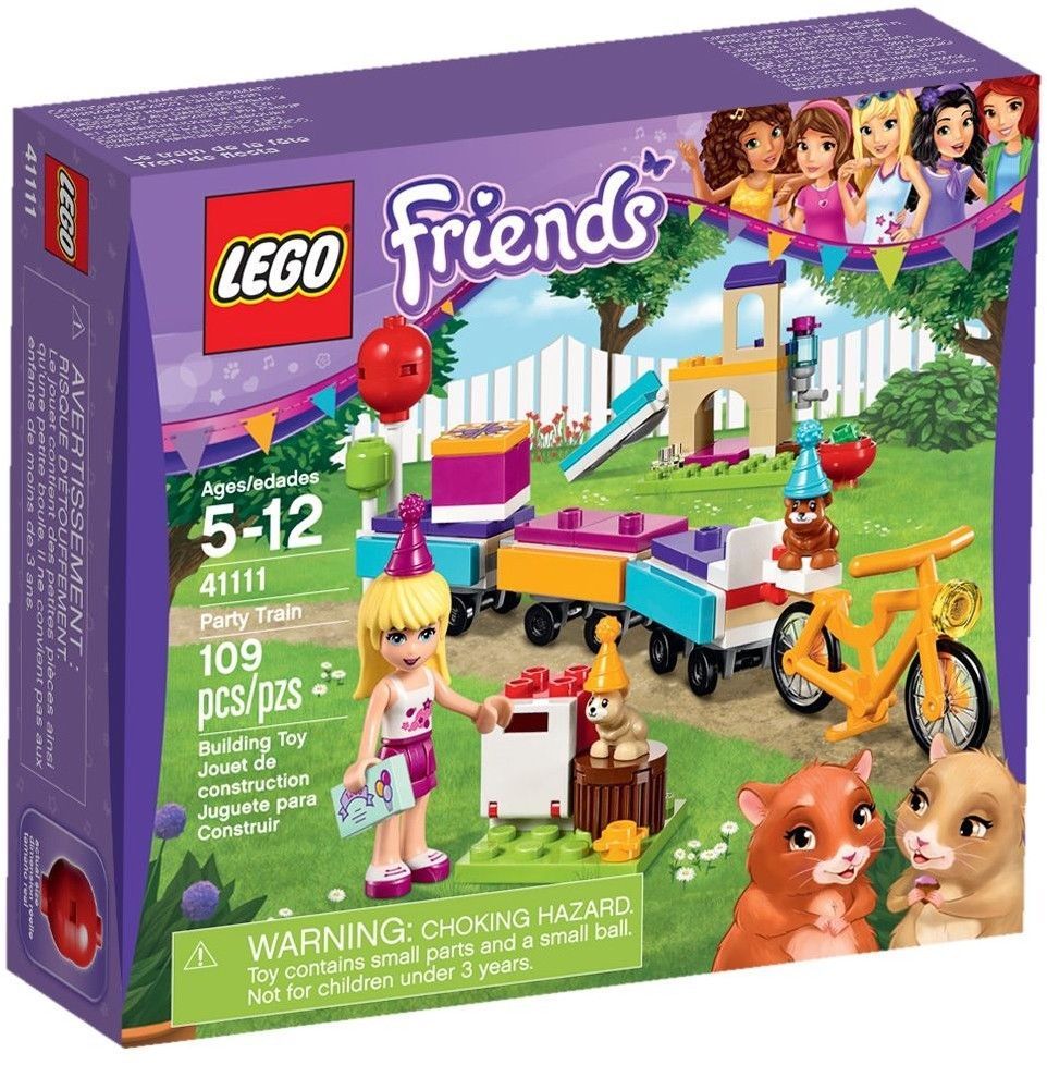 41111 PARTY TRAIN lego NEW legos set FRIENDS stephanie hamster | eBay