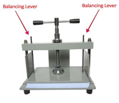 A4 Size Manual Flat Paper Press Machine for Nipping, Books, Invoices | eBay