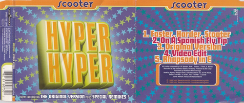 Scooter - Hyper Hyper (5 Track Maxi CD) | eBay