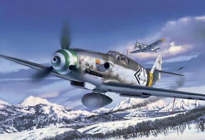 Revell 03653 German Messerschmitt Bf109G-6 easy-click Kit (1:48 Scale ...