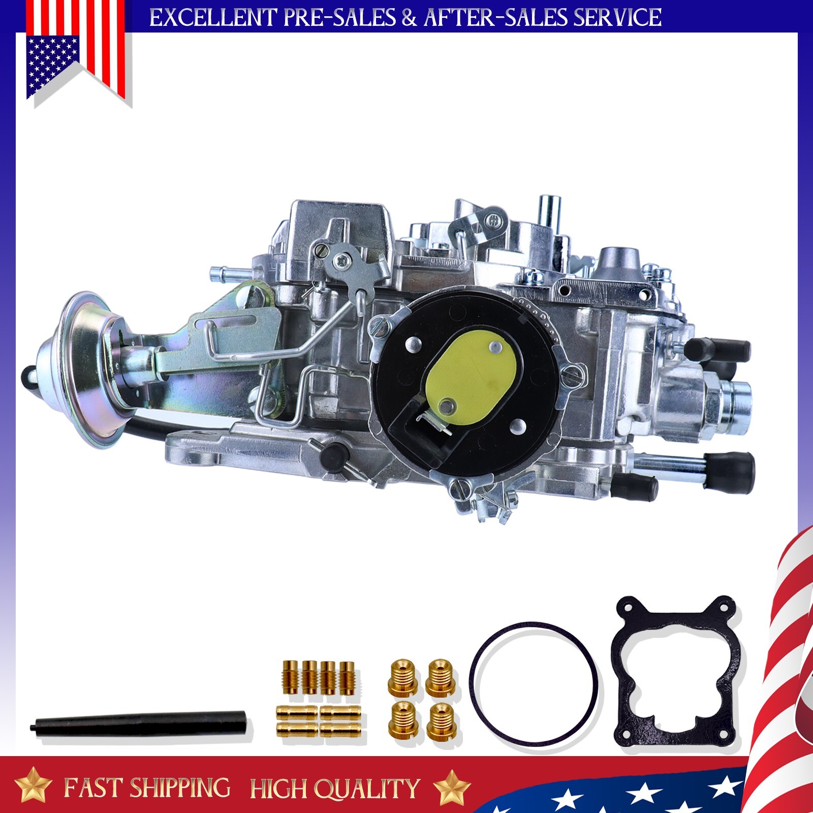 4 BBL Carburetor for 1980 Quadrajet PONTIAC 301 TURBO TRANS AM Firebird ...