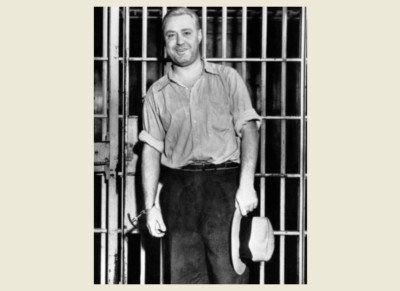 Gangster George Machine Gun Kelly Jail PHOTO 1933 Great Depression ...