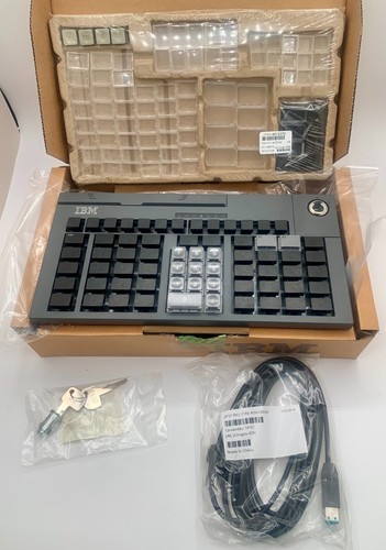 IBM 67 Key IG Modular POS Keyboard w/MSR 9952 Keys & 45U0038 PN ...
