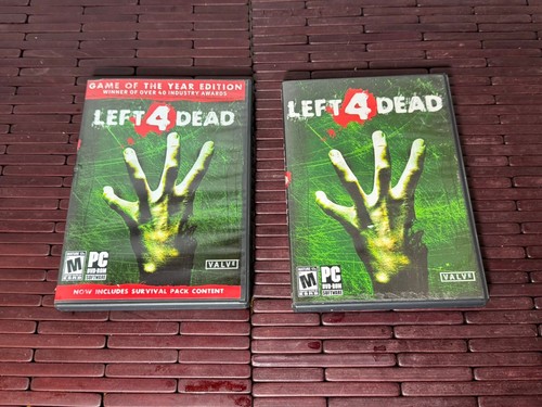 Lot Of 2 Left 4 Dead (PC, DVD-ROM) Zombie Apocalypse 14633098556| eBay