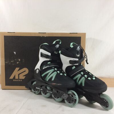 K2 Skate Kinetic 80 Pro Women's Inline Skates, Black/Sage, W10 | eBay