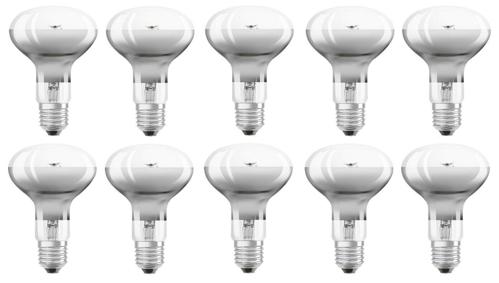 10er Osram LED E27 R80 4W = 32W Filament 360lm Star Reflektor 60° Warmweiß 2700K | eBay