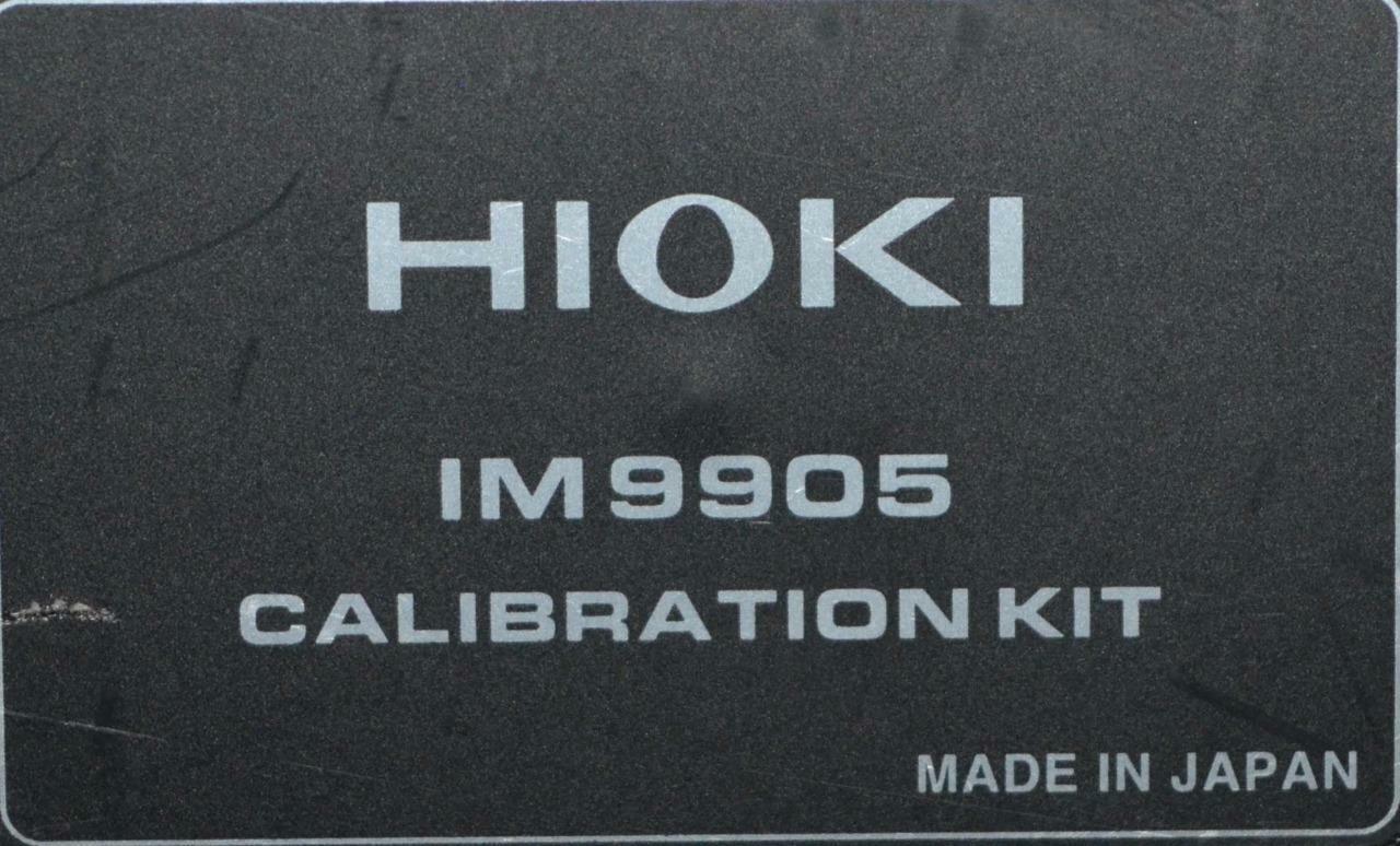 Hioki IM9905 Calibration Kit for IM758X Series for sale online | eBay