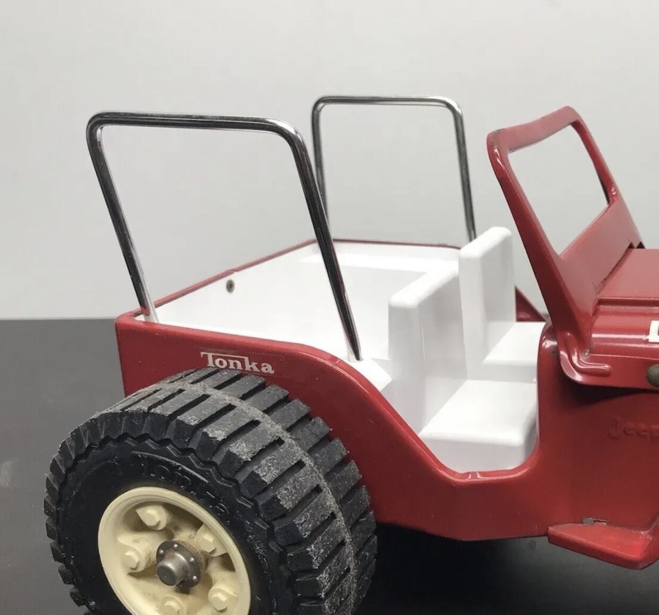 Tonka Jeep Reproduction Parts, Two Metal Canopy Support Bars | eBay