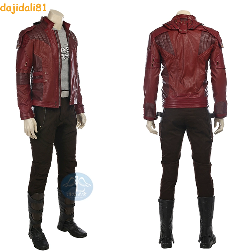 Guardians of the Galaxy Vol. 2 Star-Lord Cosplay Men Costume Halloween ...