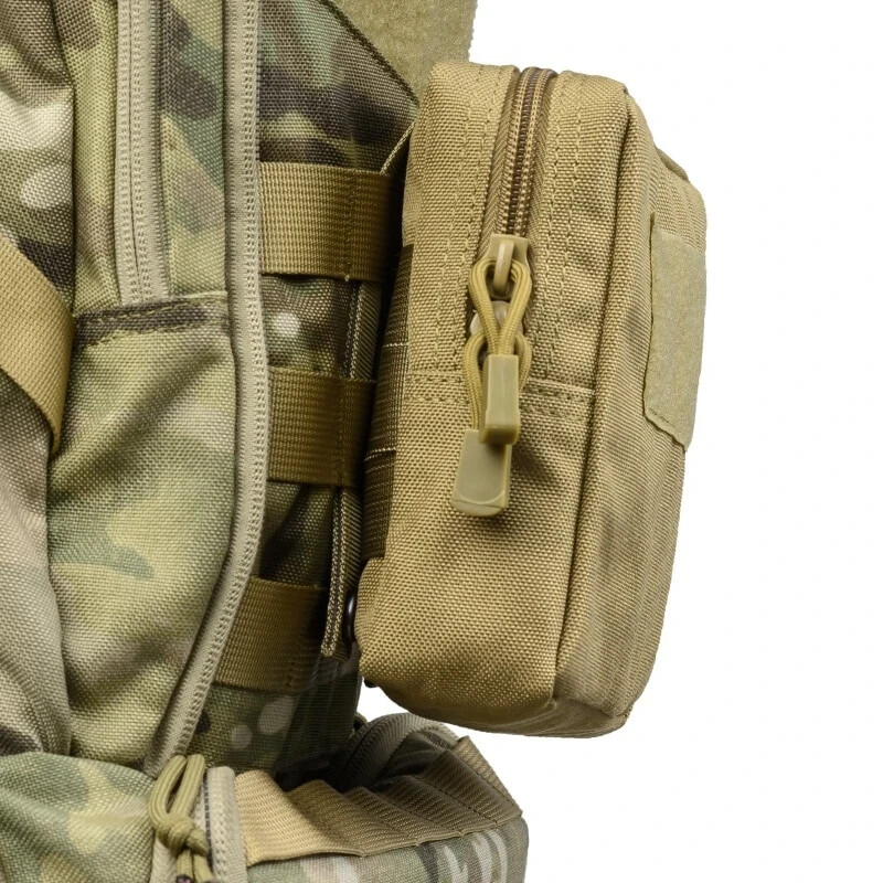 KHAKI TACTICAL MOLLE POUCH, EDC MULTI-PURPOSE BAG, IFAK, UTILITY PACK 6 ...