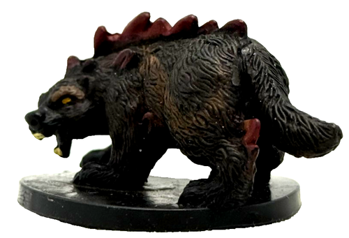 Fiendish Dire Wolverine #54 Angelfire D & D Mini | eBay