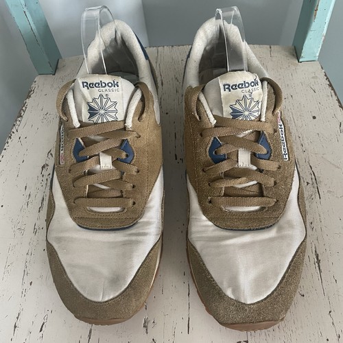 Reebok Classic Leather Brown Vector Navy Men's Size 11 1Y3501 Sneakers ...