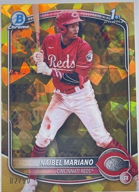 2025 Bowman Sapphire Edition - Chrome Prospects Naibel Mariano #BCP-99 ...