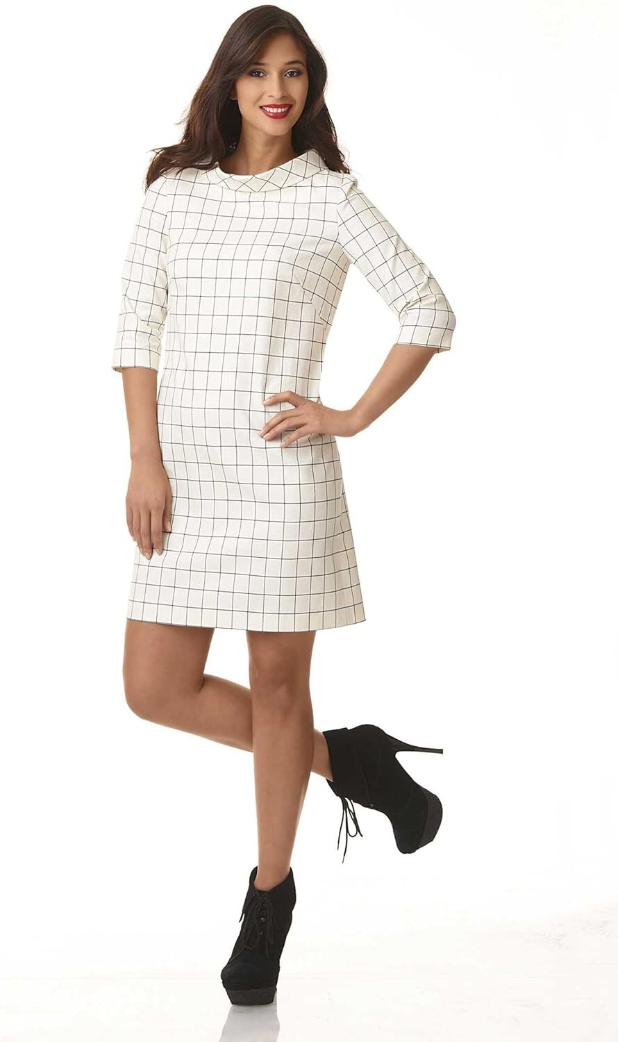 New Look Sewing Pattern 6145 Misses 8-18 Easy Shift Dress with Sleeve ...