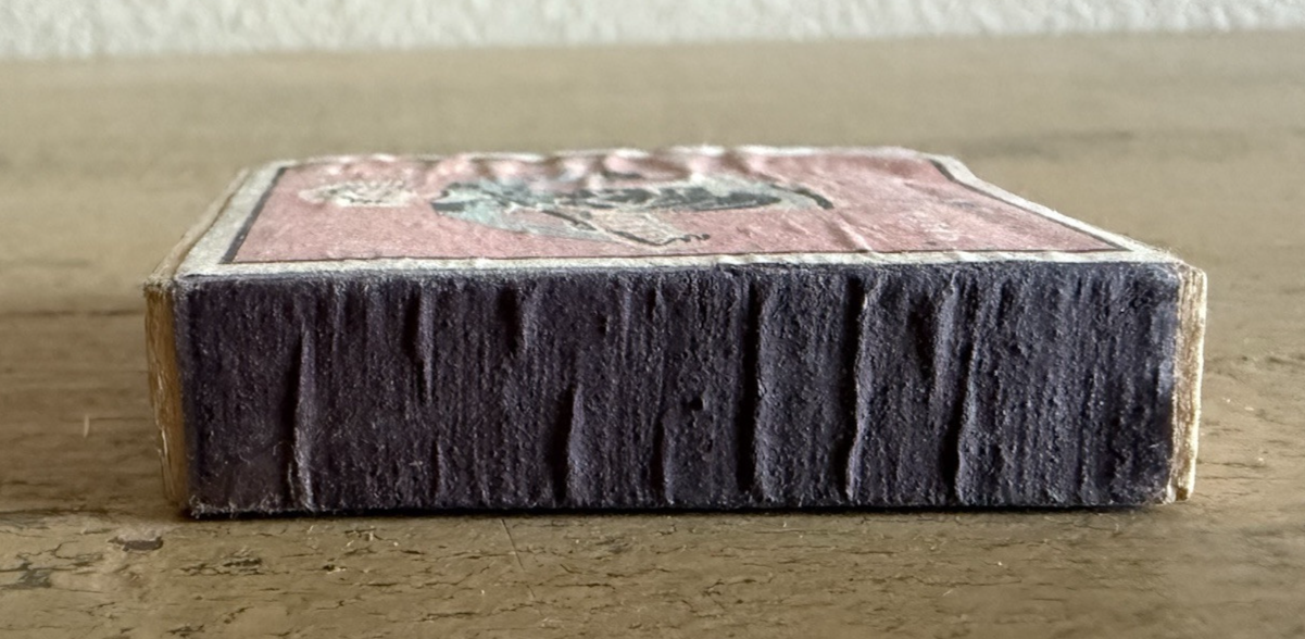Vintage Pink Woman With Basket Matchbox Picardie Sieta Empty | eBay