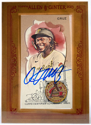 O'NEIL CRUZ 2023 Topps Allen Ginter Framed Mini Autographs | eBay
