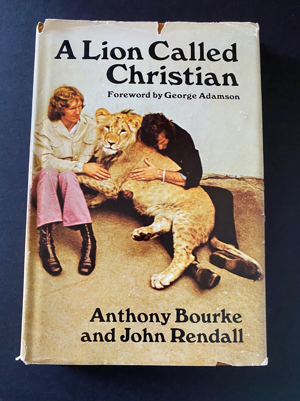 A Lion Called Christian, Anthony Bourke & John Randall - 1972 - 1st Ed ...