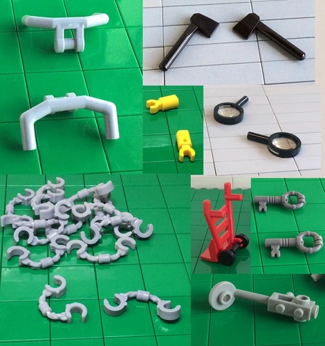 Lego - Minifig Werkzeug, 23443 61482 98397 30152c02 4479 2496 40236a ...