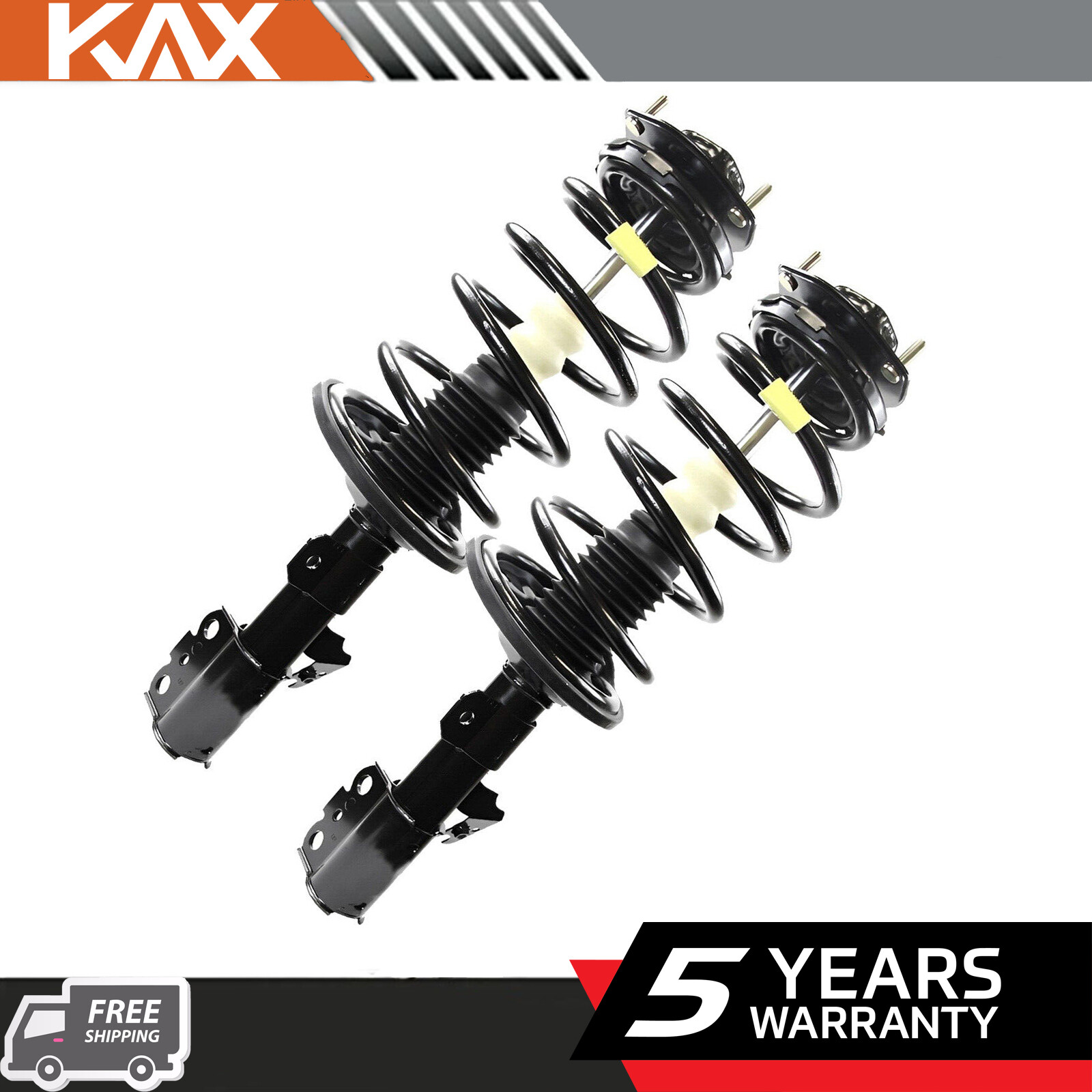 Front Struts w/ Coil Spring For Toyota Highlander Lexus RX350 RX450h ...