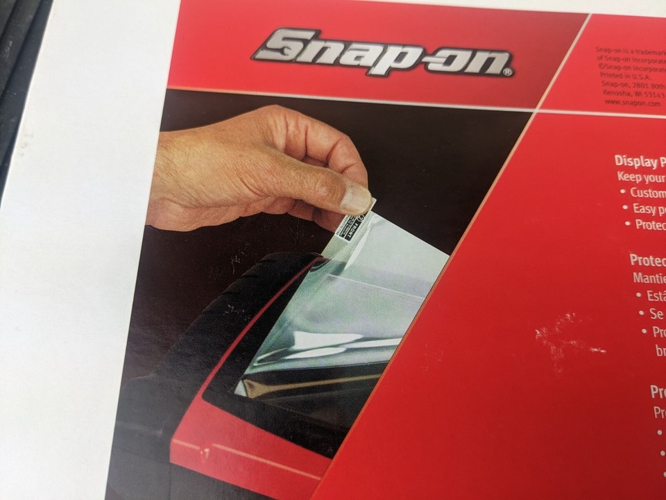 #bb096 Snap-on Verdict D7 Screen Protector | Color Display | ABS ...