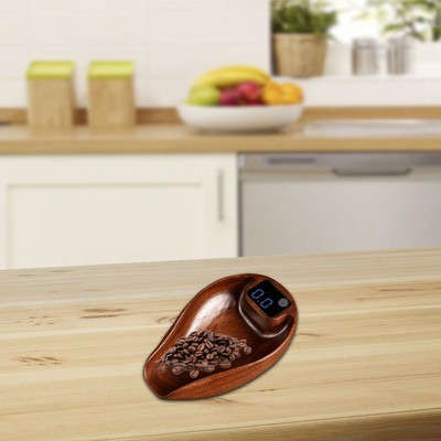 Wood Electronic Tea Scale Portable Professional Measuring Small Scale ...