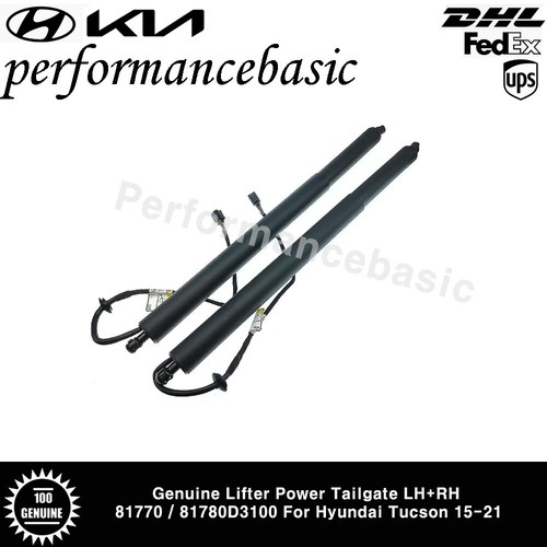 Genuine Lifter Power Tailgate LH+RH 81770 / 81780D3100 For Hyundai ...