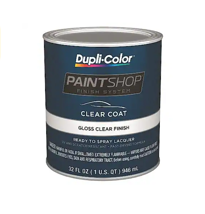 Duplicolor BSP300 Gloss Clear Finish Coat - Paint Shop Finish System ...