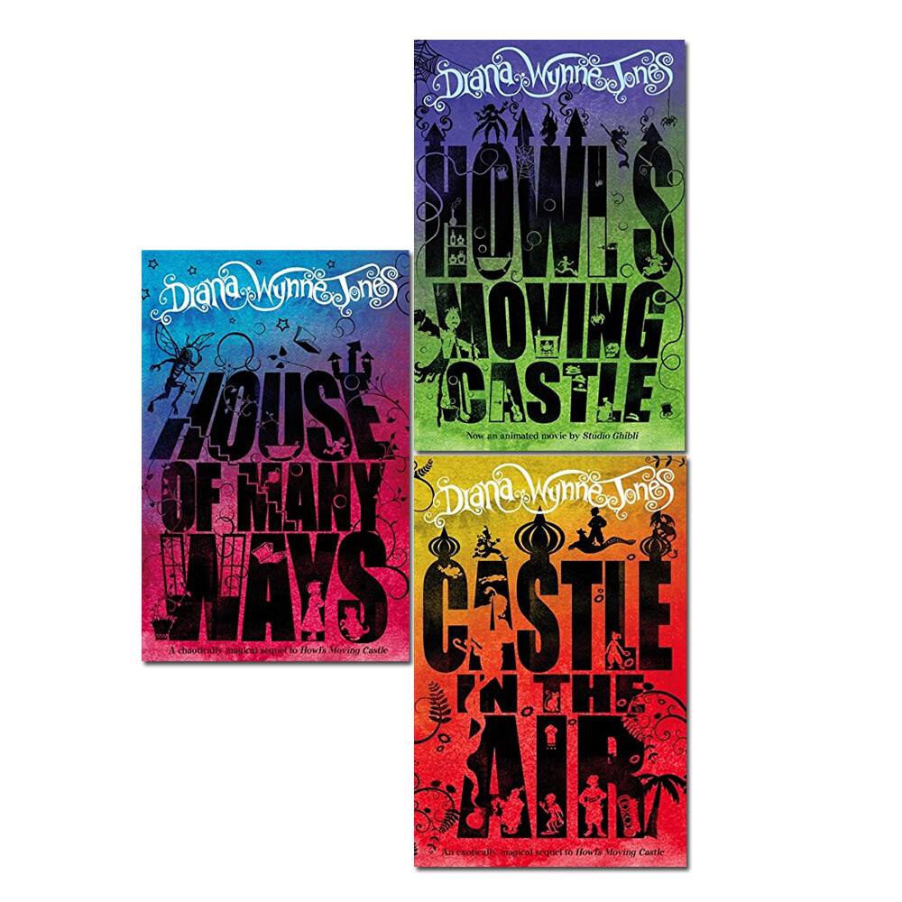 Land of Ingary Trilogy Howl's Moving Castle Complete Series 3 Books Set ...